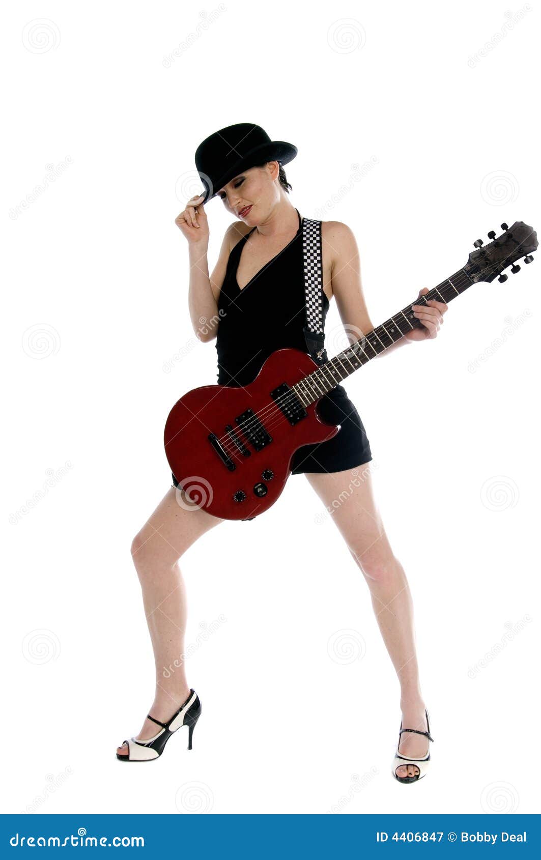 80 s Rocker Chic stock image. Image of rock, roll, checkerboard - 4406847