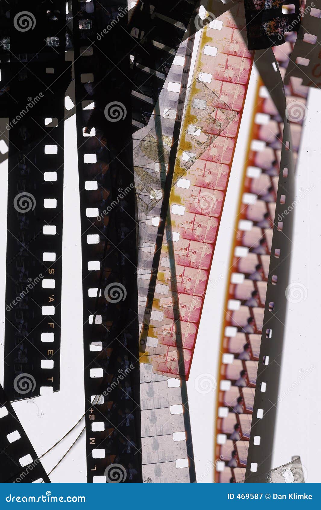 8mm film scan stock image. Image of tape, kodak, sprocket - 469587