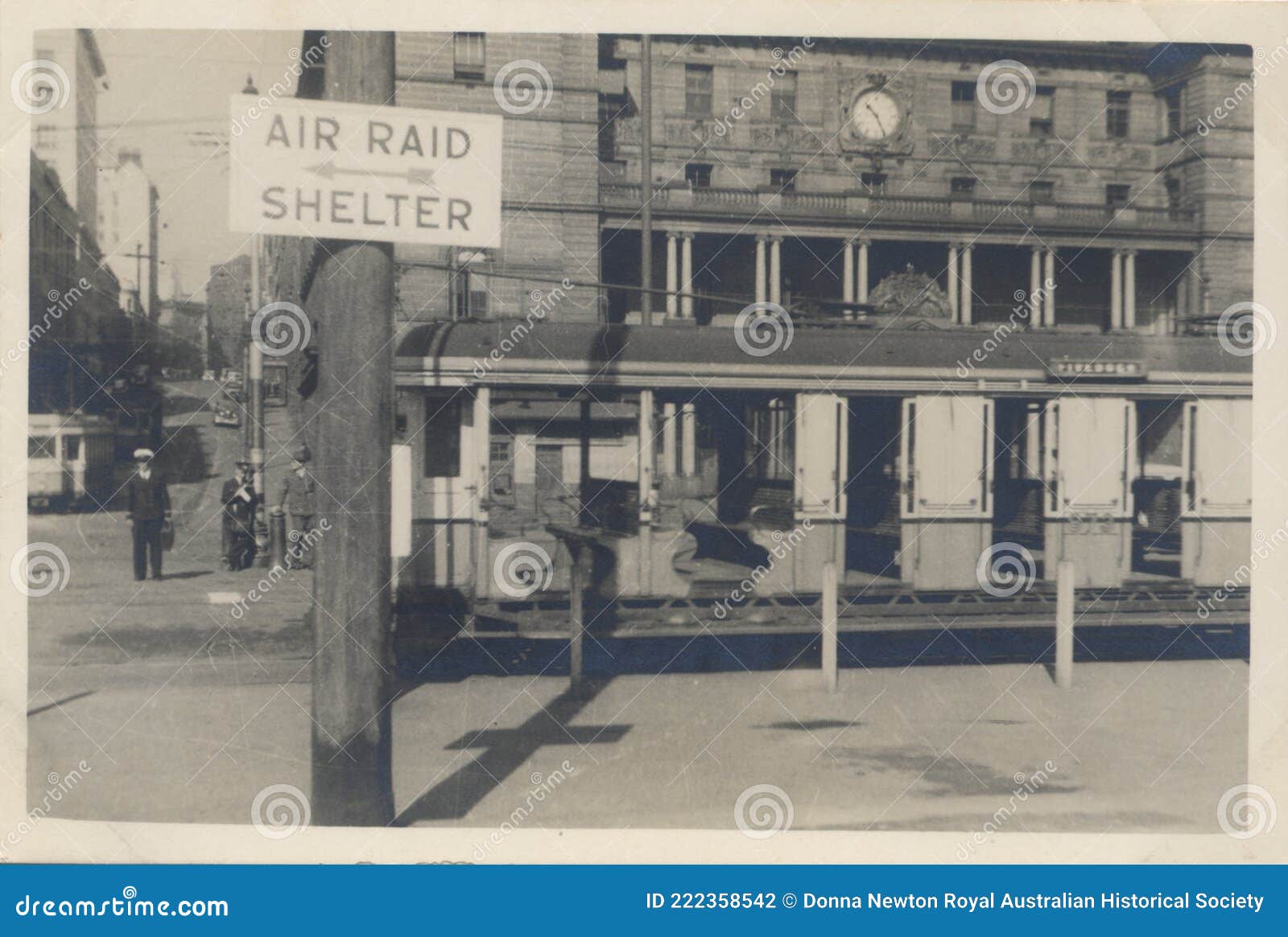 9. Air Raid Shelter And Sign Picture. Image: 222358542