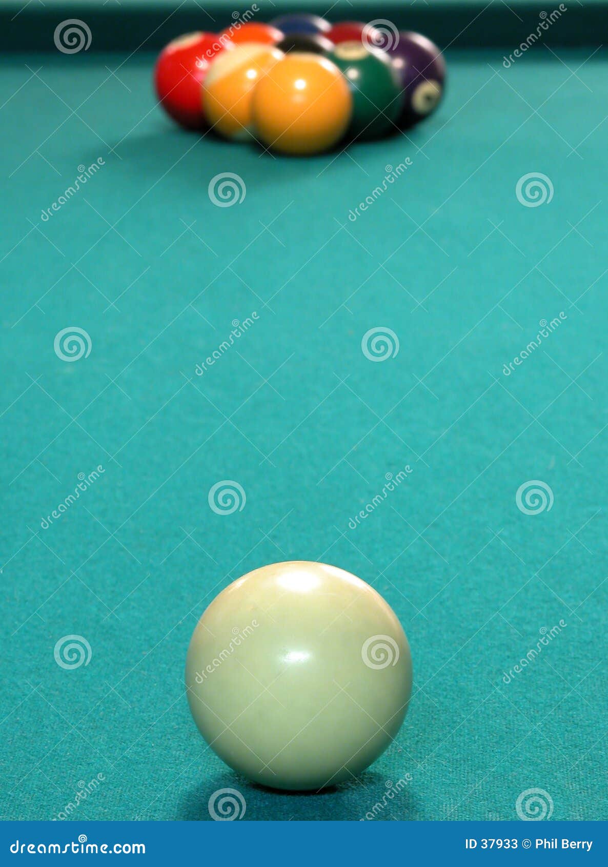 9 ball rack stock image. Image of nine, rack, pool, green - 37933