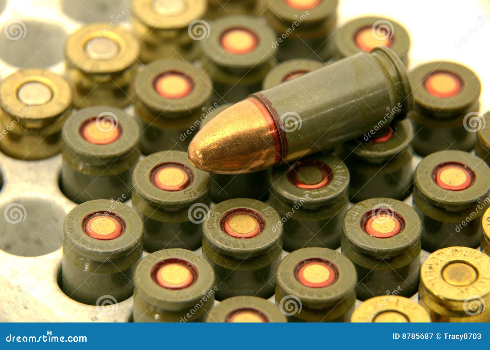 9 mm Bullets stock image. Image of danger, kill, gang - 8785687