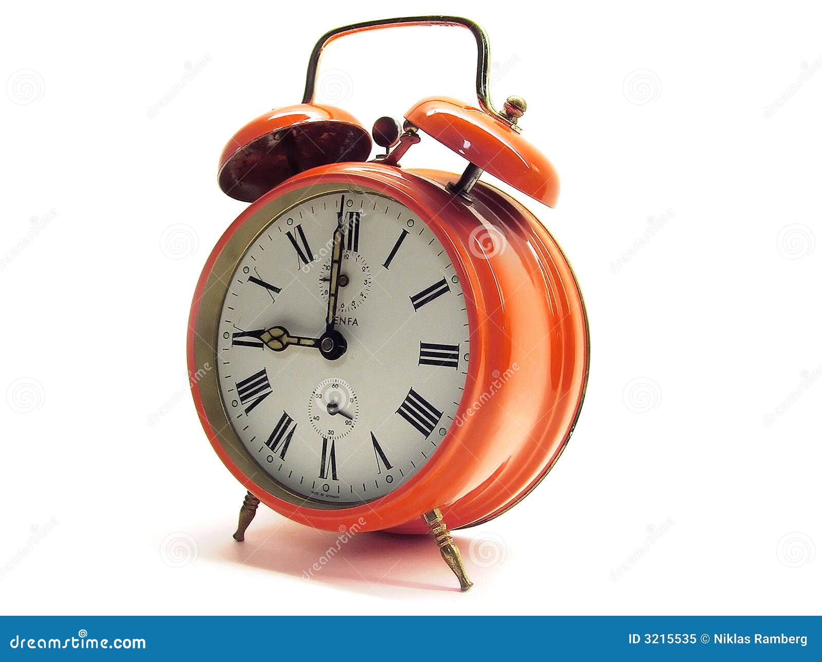 9 oï¿½clock Alarm Clock stock image. Image of awake, minutes - 3215535