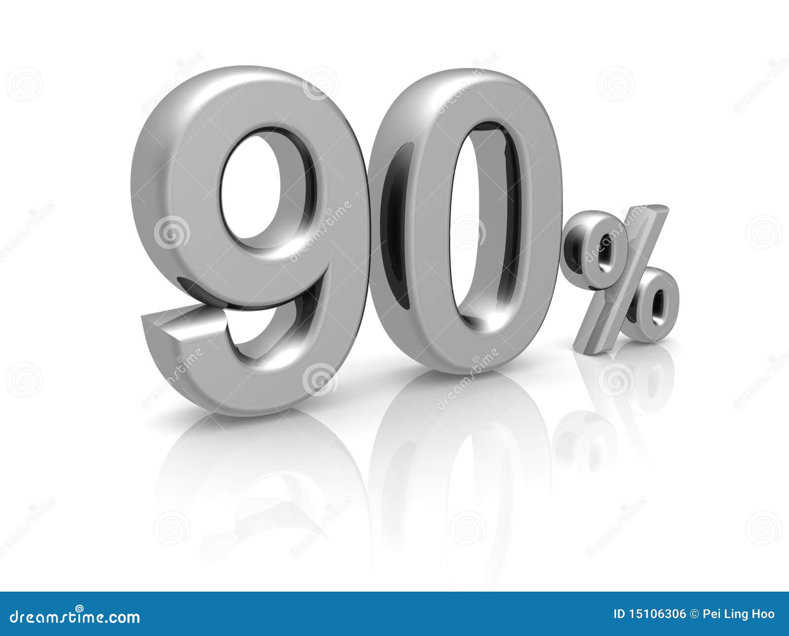 90 Pour Cent De Symbole D'escompte Illustration Stock - Illustration du ...