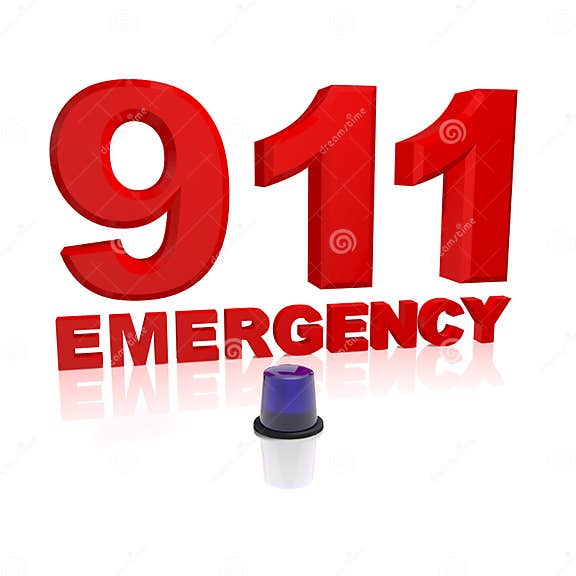 911 emergency stock illustration. Illustration of fire - 12116720