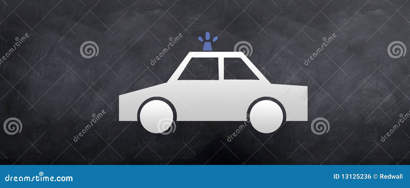 911 - Police Car Crusing stock illustration. Illustration of arrest ...
