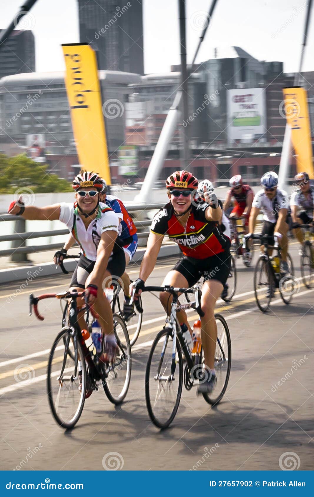 94.7 Cycle Challenge - Riders on Mandela Bridge Editorial Photography ...