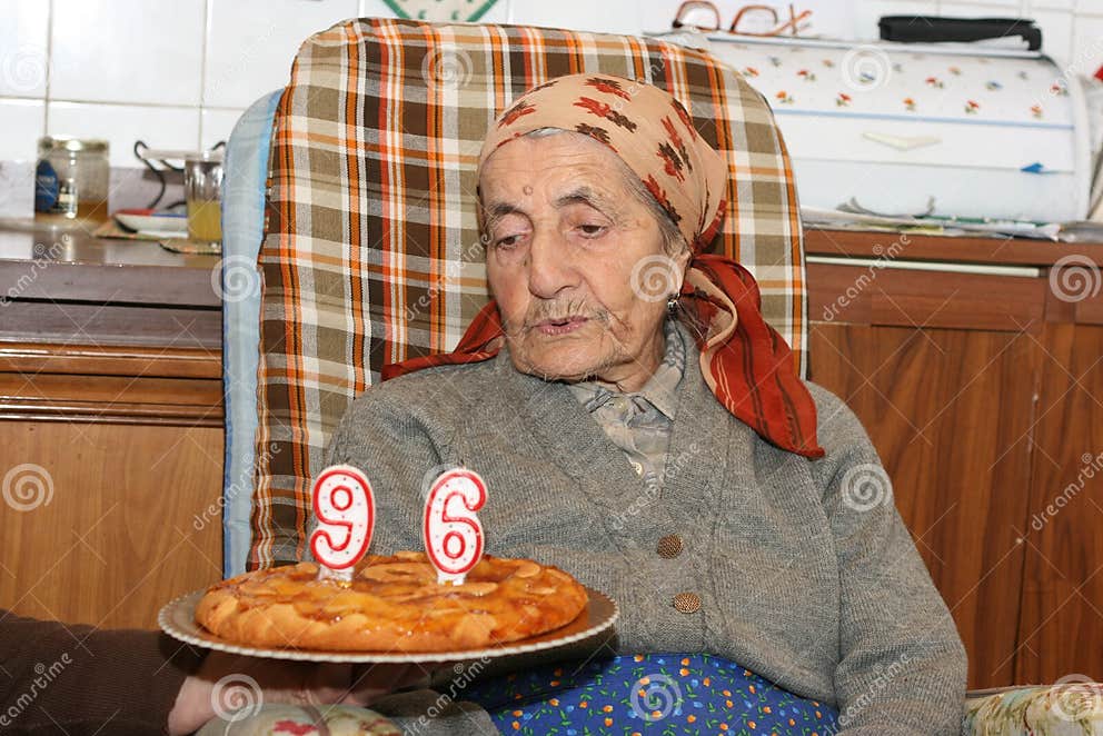 96 years old woman stock image. Image of celebrate, senior - 21336711