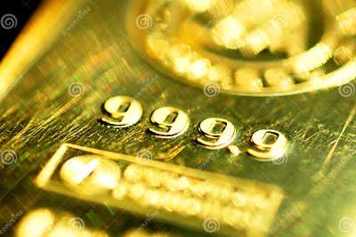 999.9 pure gold stock photo. Image of colour, numbers - 5595466