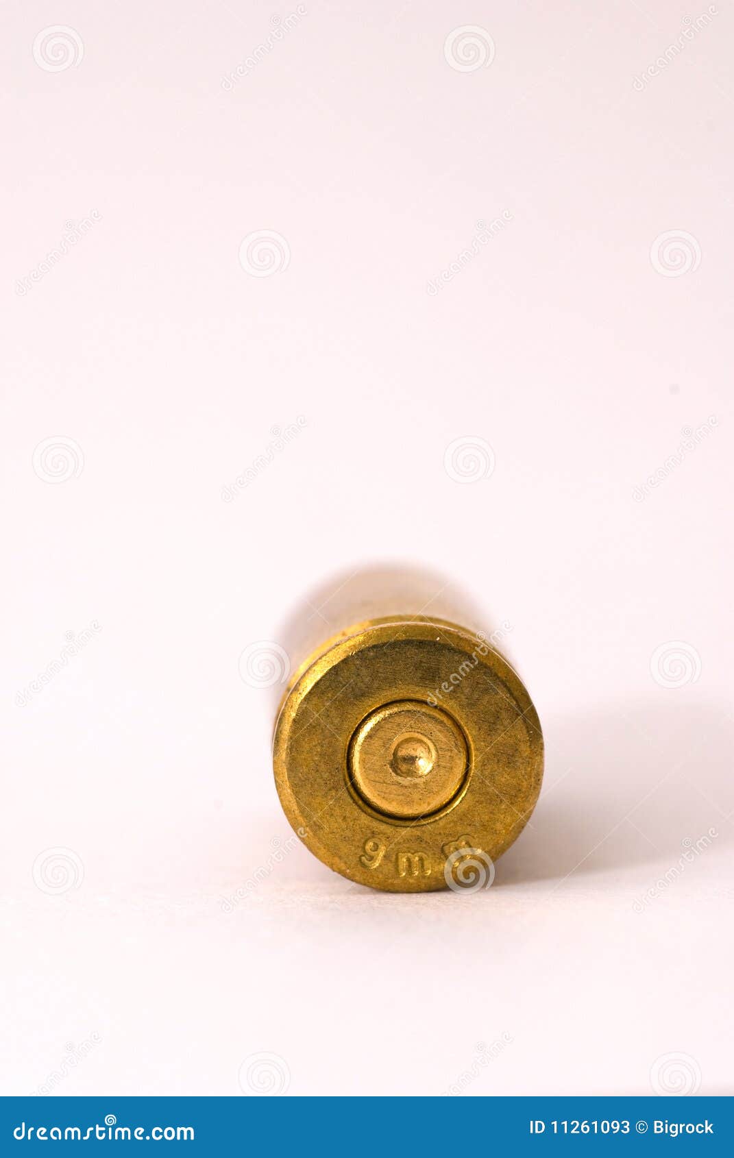 9mm shell casing stock image. Image of casing, dirty - 11261093