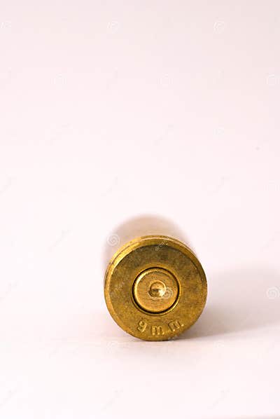 9mm shell casing stock image. Image of casing, dirty - 11261093