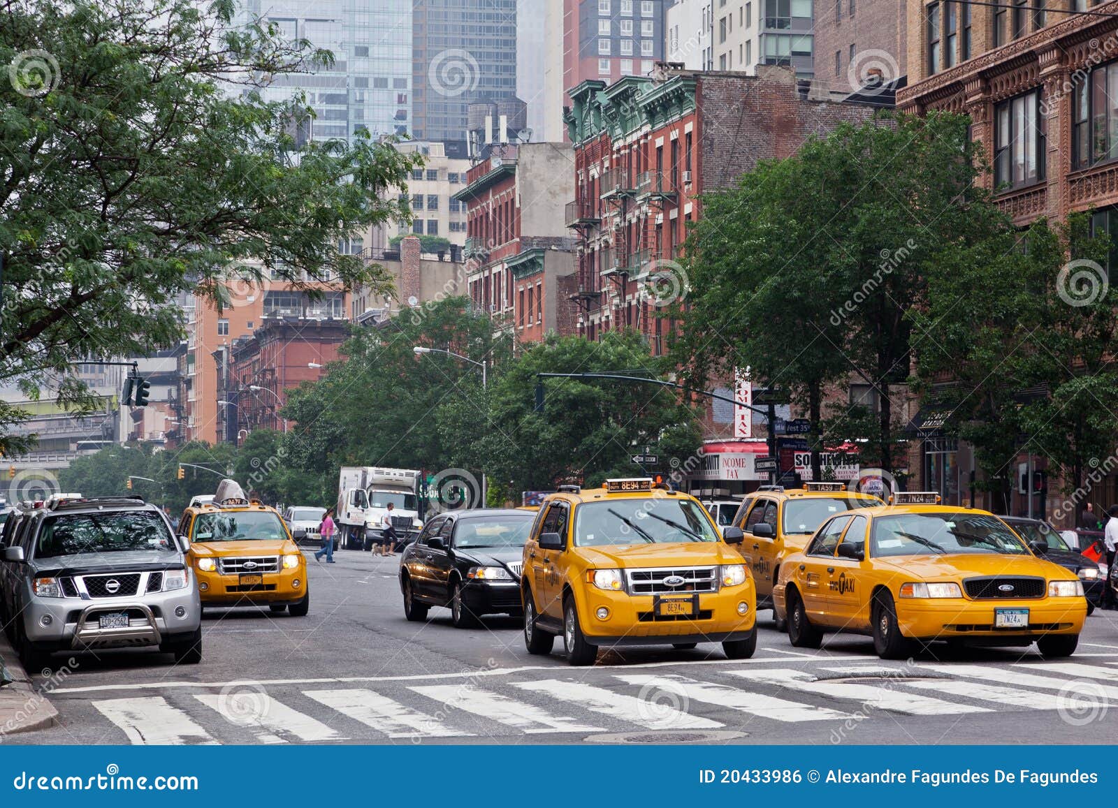 9th Avenue New York City editorial photo. Image of building - 20433986