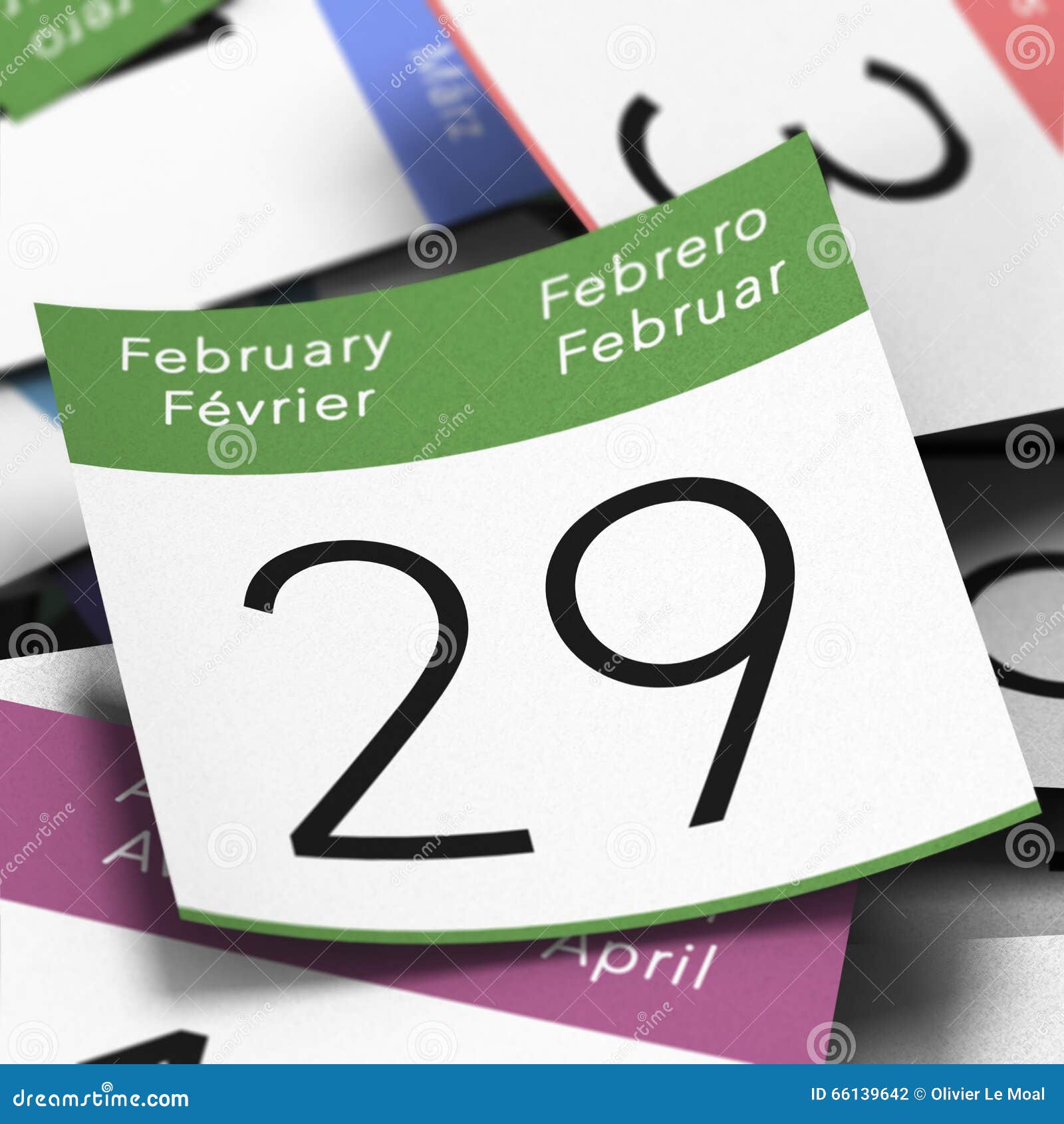 Año bisiesto 29 de febrero stock de ilustración. Ilustración de veinte ...