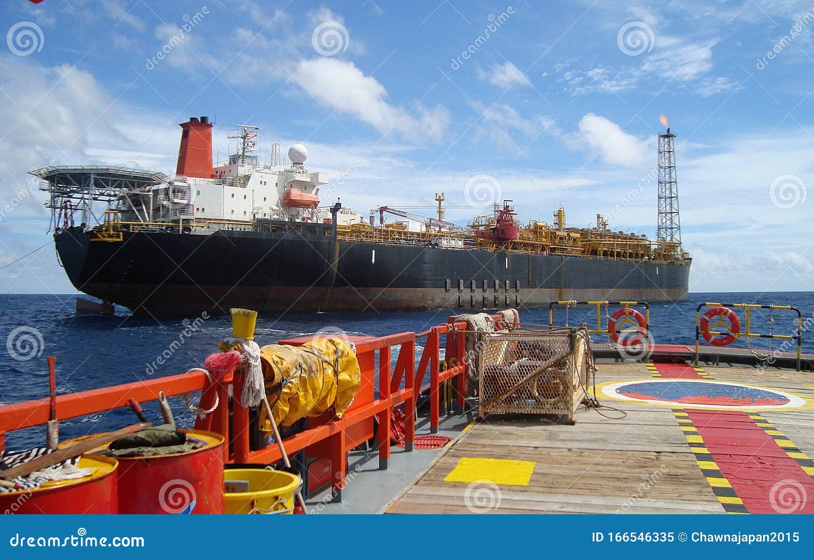 AÂ floating Production Storage and OffloadingÂ FPSO Stock Image - Image ...