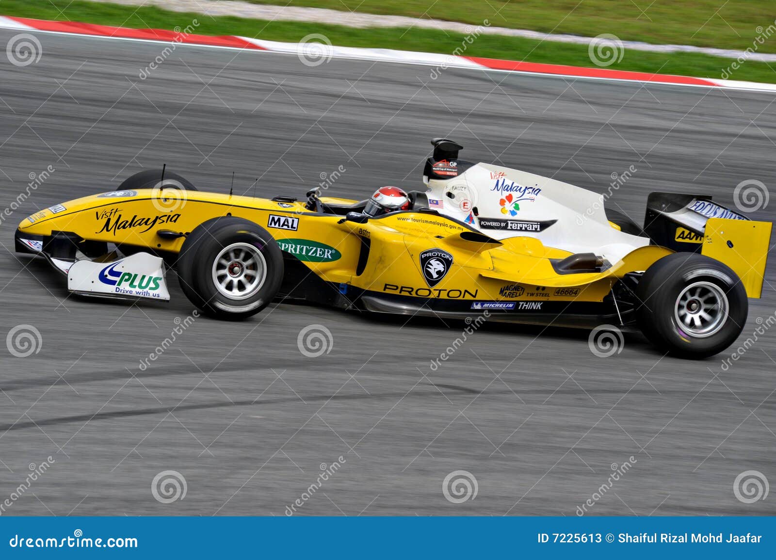 A1 GP RACE CAR editorial stock photo. Image of track, driving - 7225613