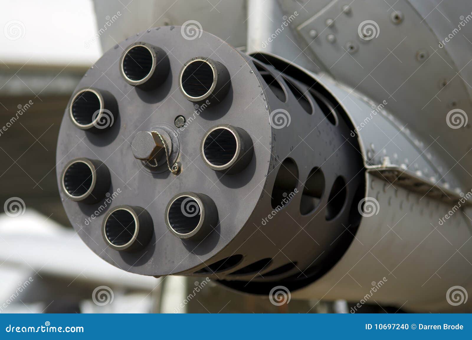 A10 machine Gun stock photo. Image of caliber, vents - 10697240