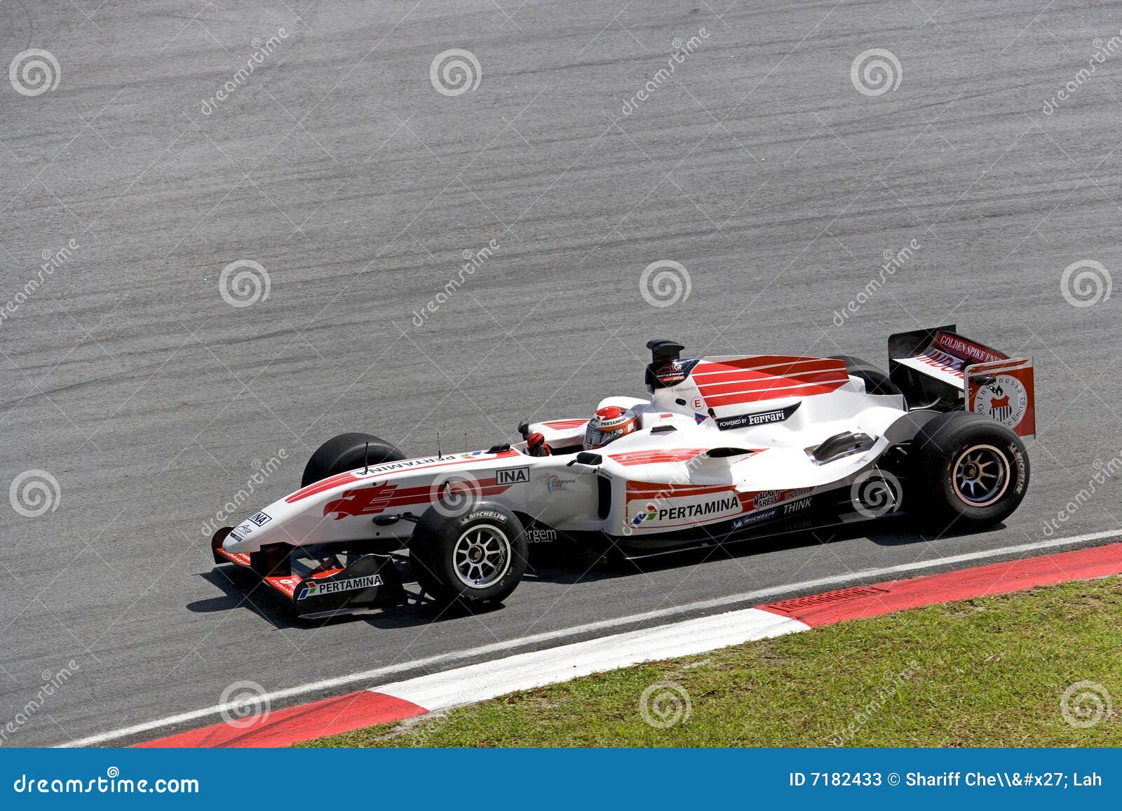 A1GP - Team Indonesia editorial stock photo. Image of dangreous - 7182433