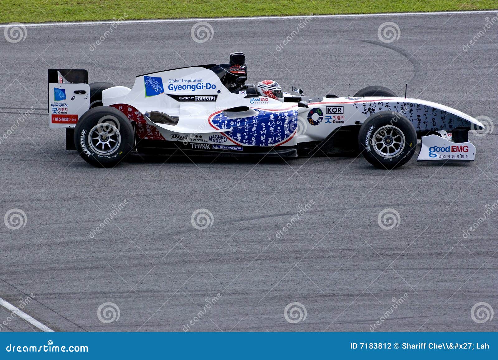 A1GP - Team Korea editorial photography. Image of compete - 7183812