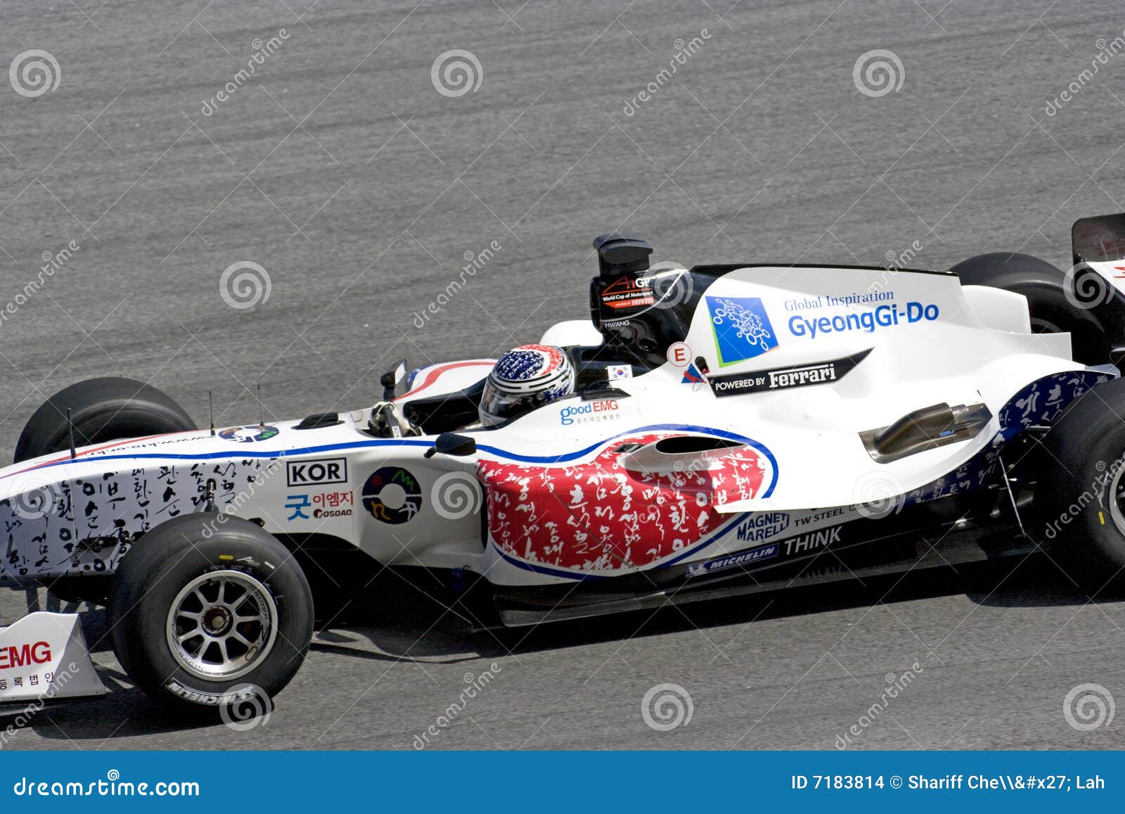 A1GP - Team Korea editorial stock image. Image of motorcars - 7183814
