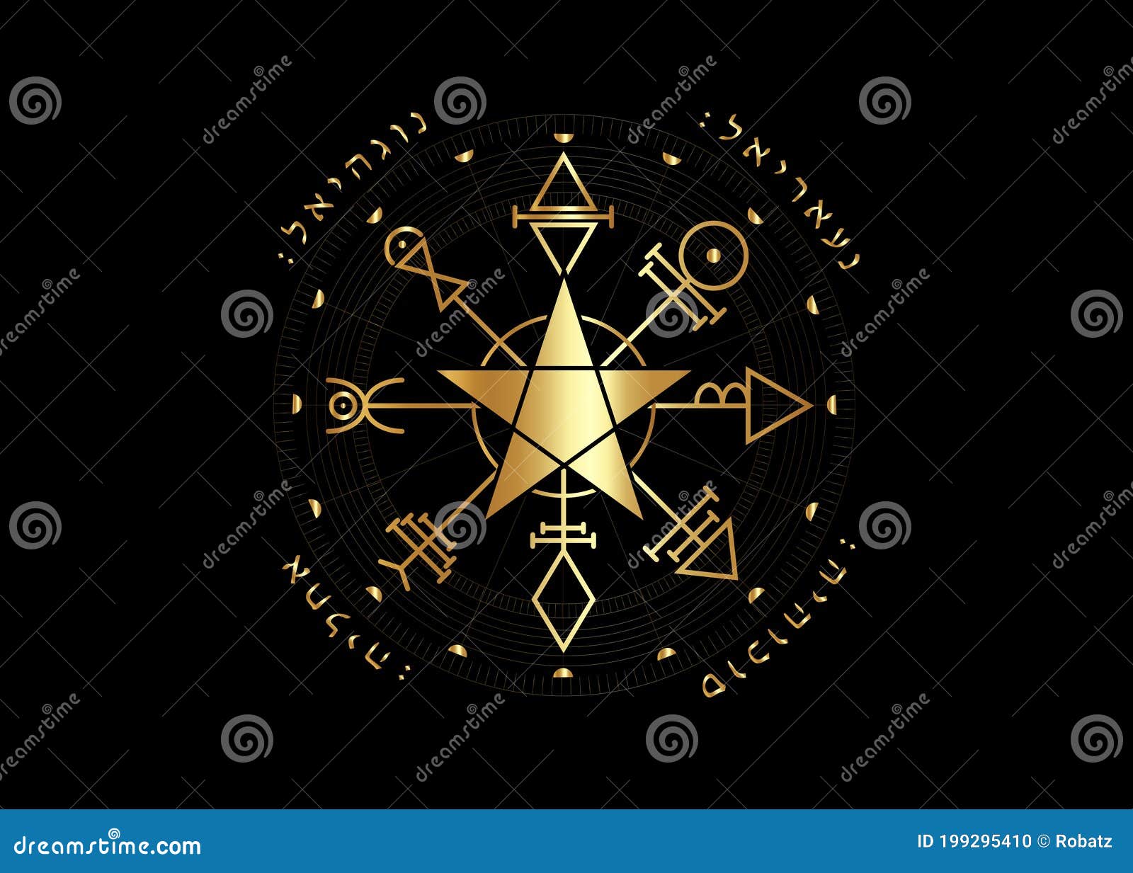 Archangel Sigil Stock Illustrations – 23 Archangel Sigil Stock ...