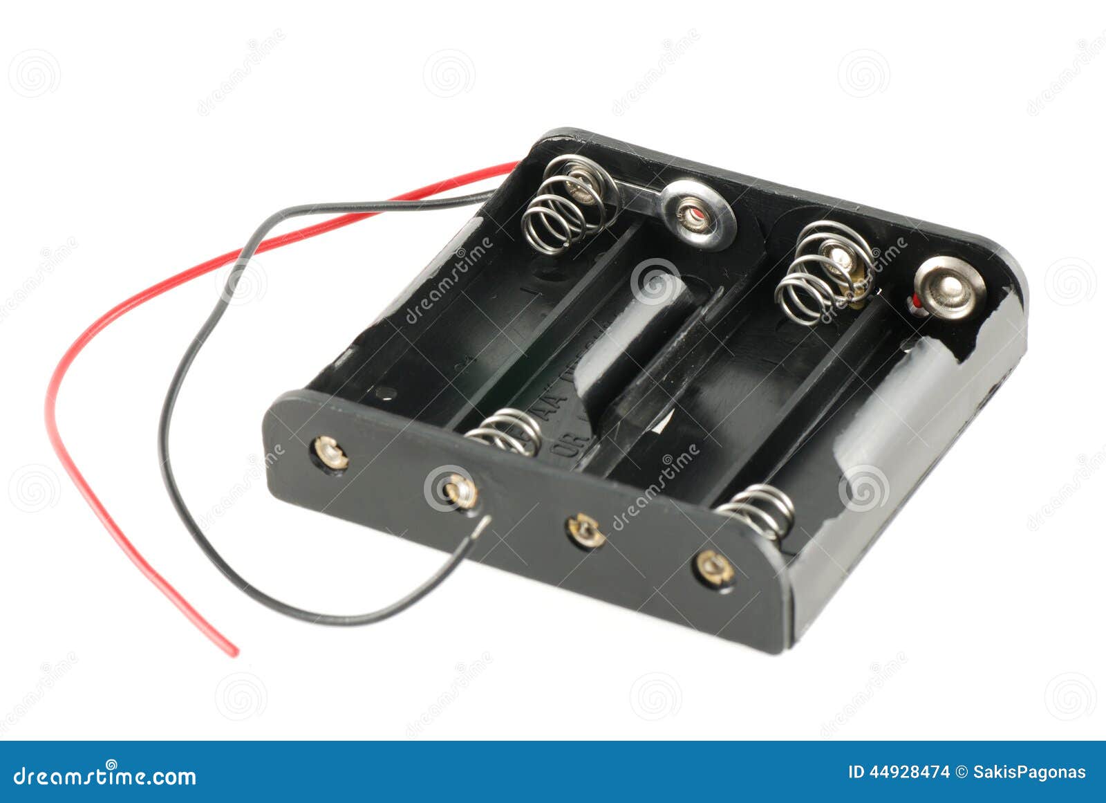 AA battery case stock photo. Image of science, white - 44928474