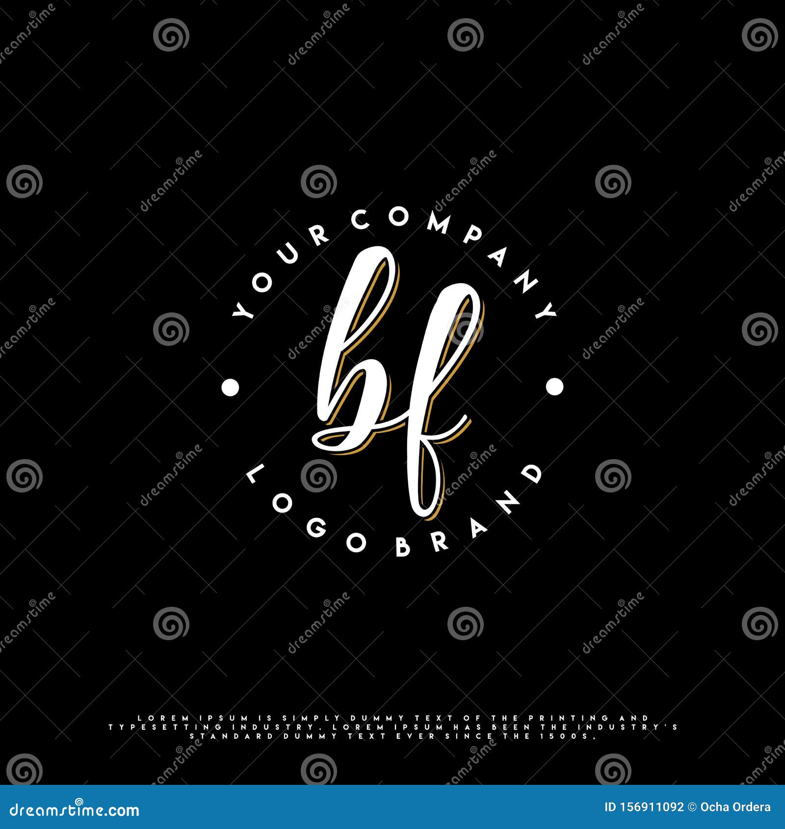 BF Initial Signature Handwriting Template. Initial Letter Signature ...