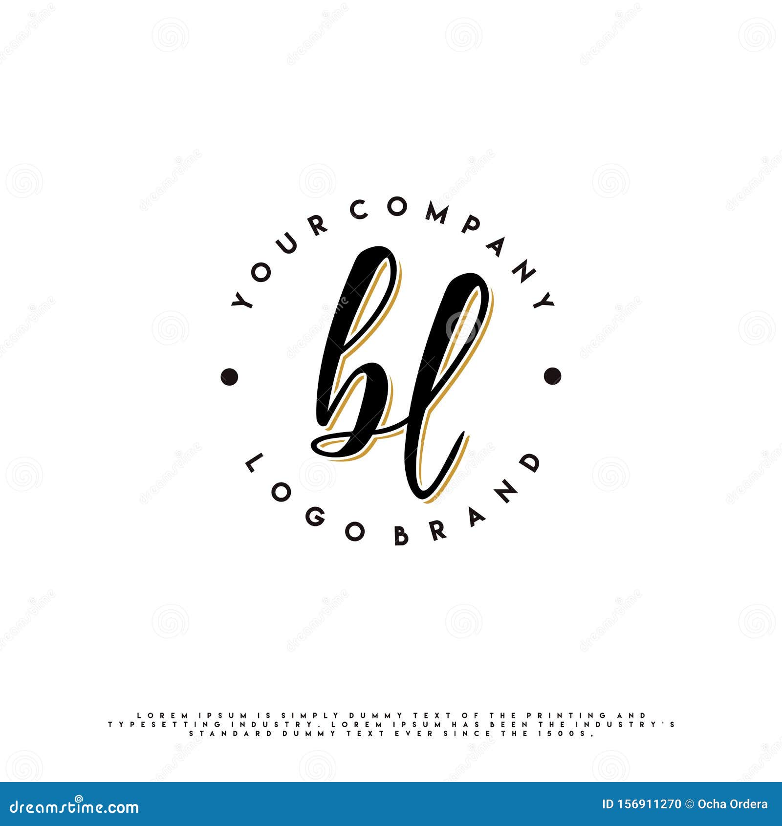 BL Initial Signature Handwriting Template. Initial Letter Signature ...