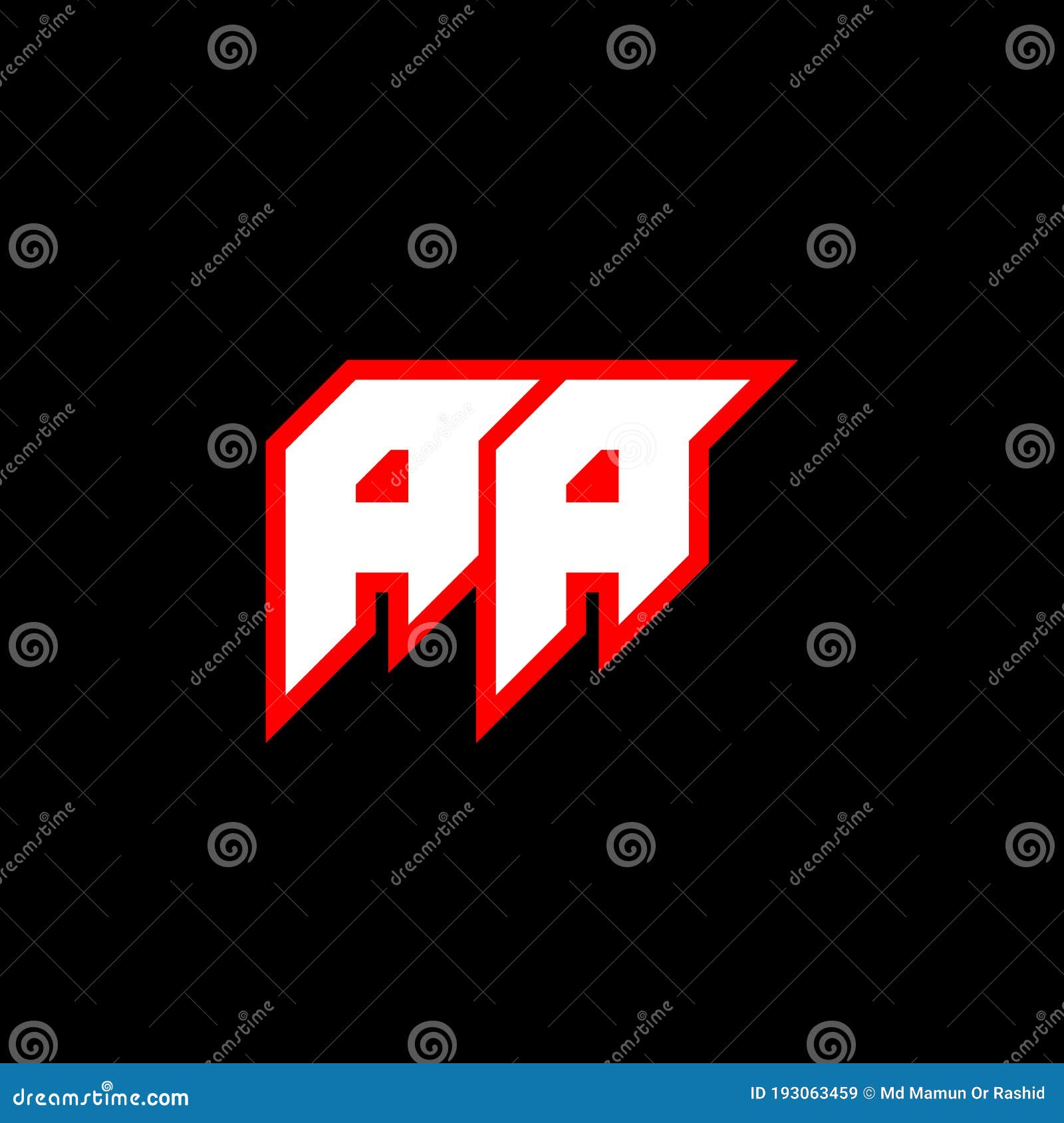 Aa Letter Logo Stock Illustrations – 2,351 Aa Letter Logo Stock ...