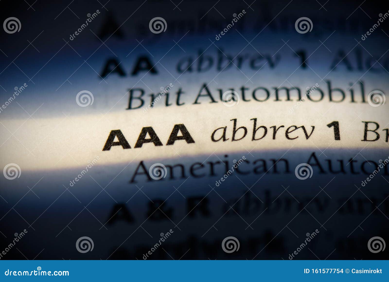 Aaa stock photo. Image of language, writing, page, macro - 161577754
