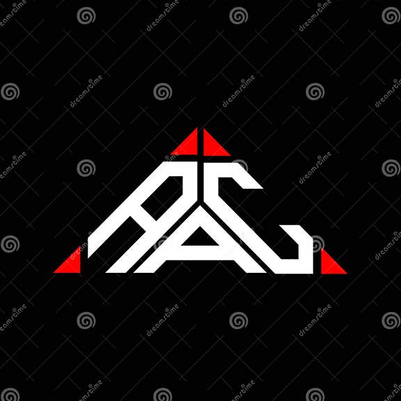 AAC Letter Logo Creative Design with Vector Graphic, AAC Stock Vector ...