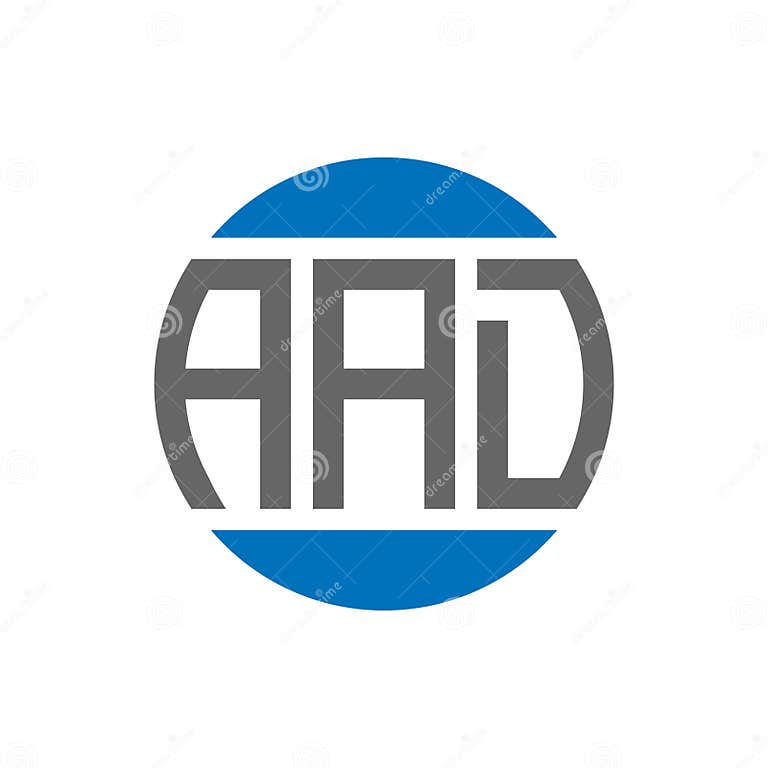 AAD Letter Logo Design on White Background. AAD Creative Initials ...