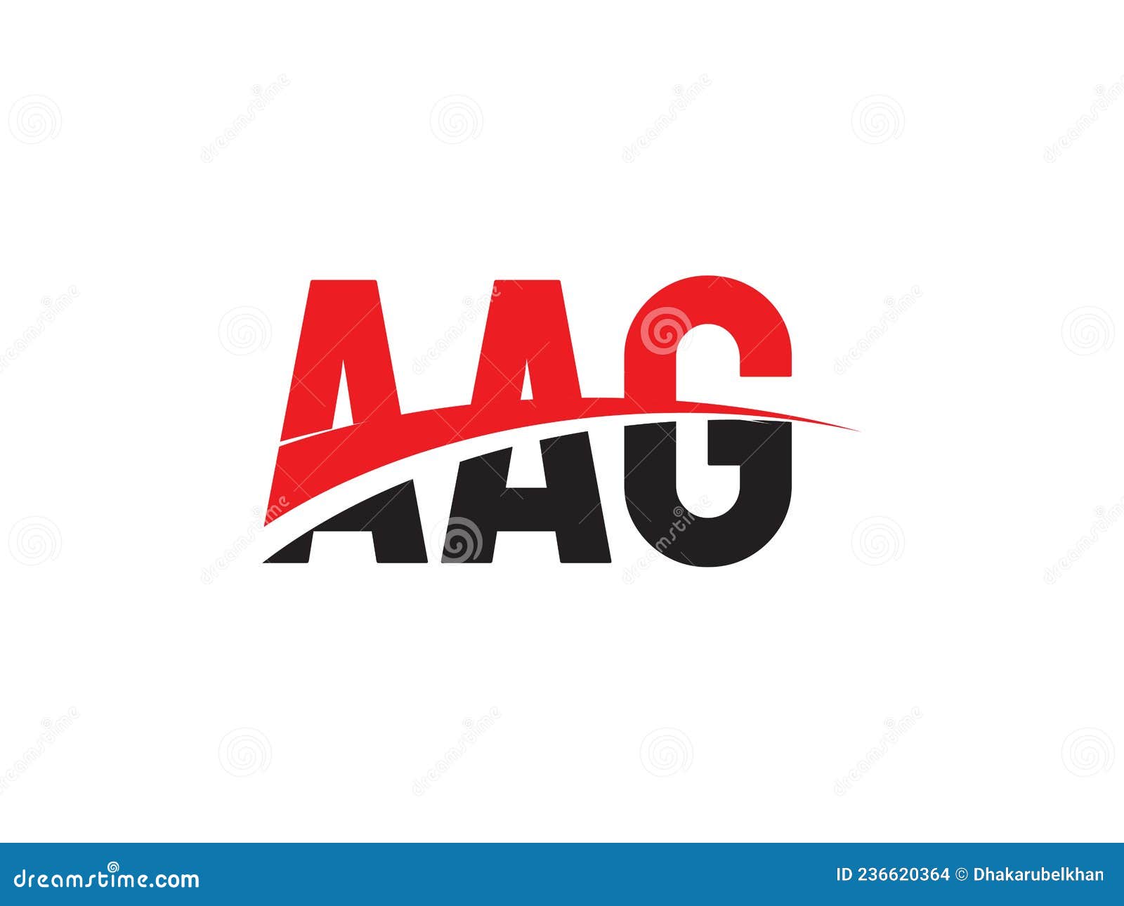 AAG Letter Initial Logo Design Vector Illustration Stock Vector ...