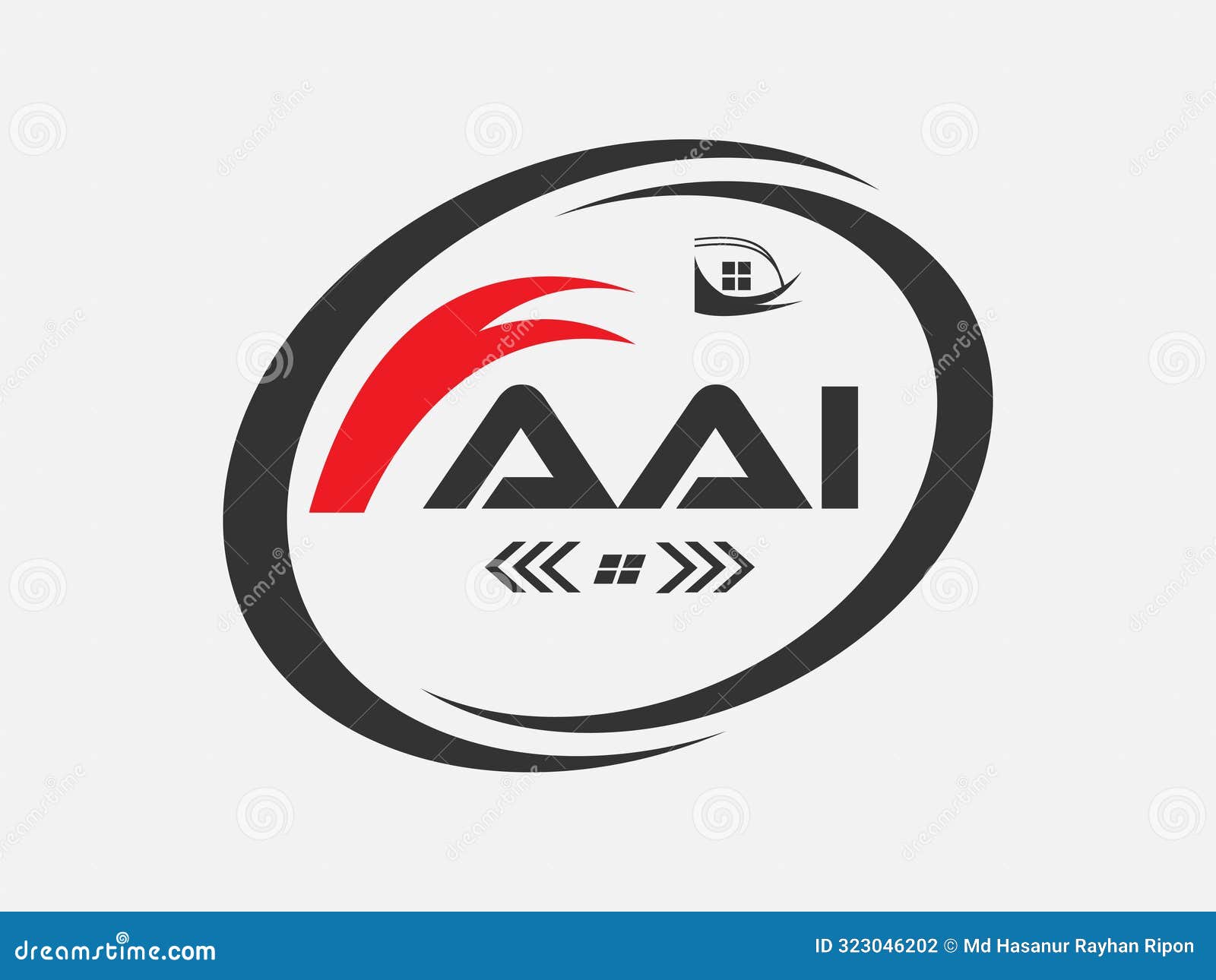 AAI Letter Logo Design. AAI Simple and Modern Monogram Logo Stock ...