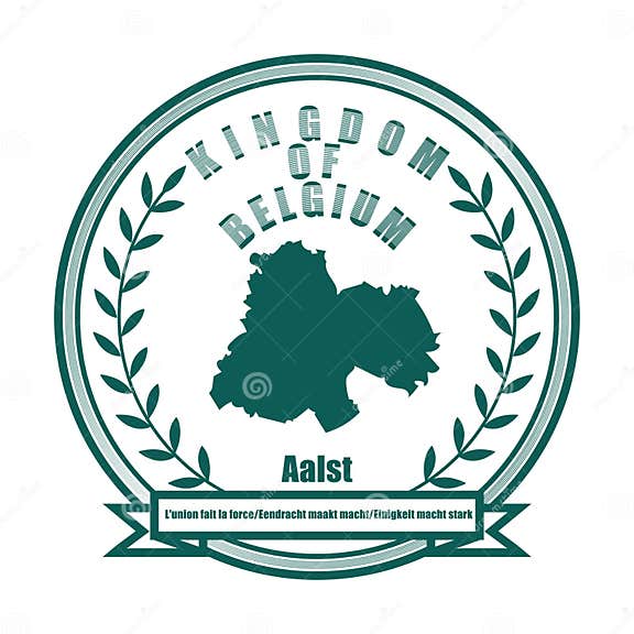 Aaist Map. Vector Illustration Decorative Design Stock Vector ...