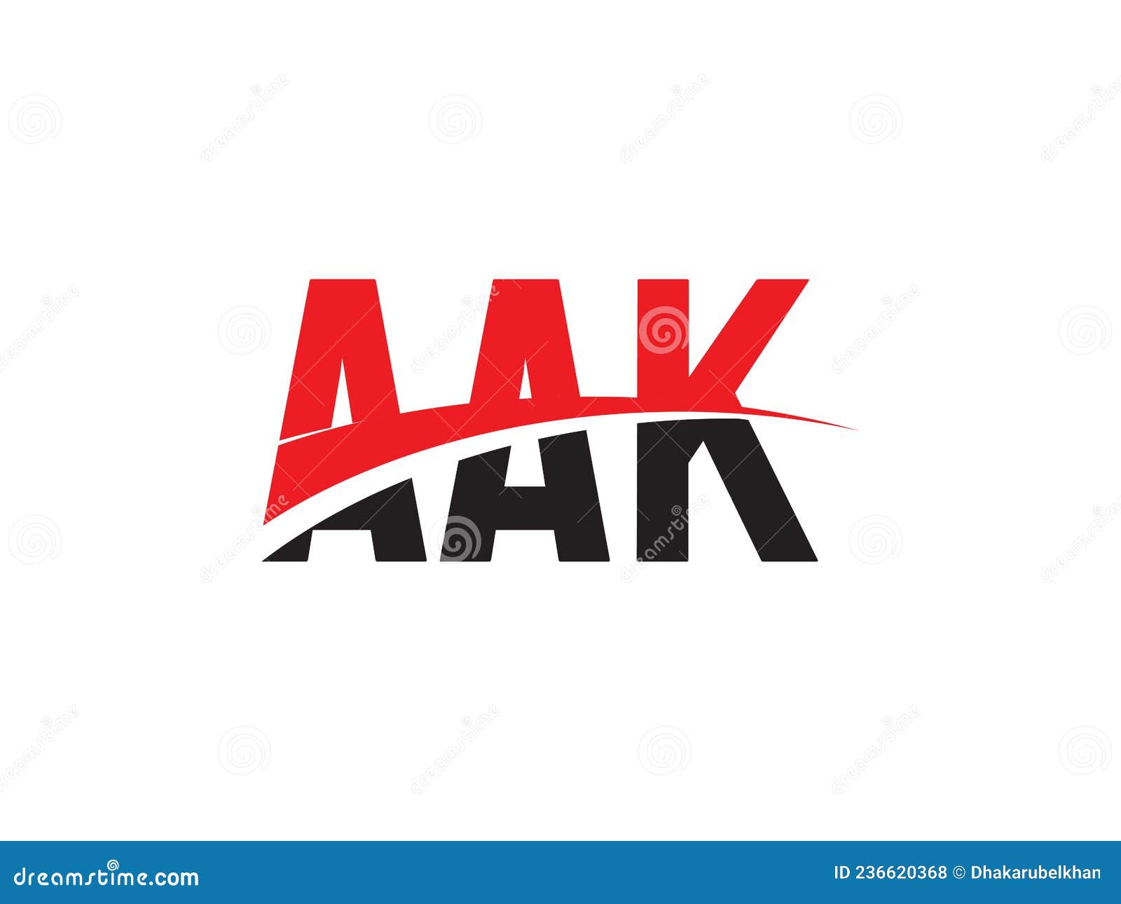AAK Letter Initial Logo Design Vector Illustration Stock Vector ...