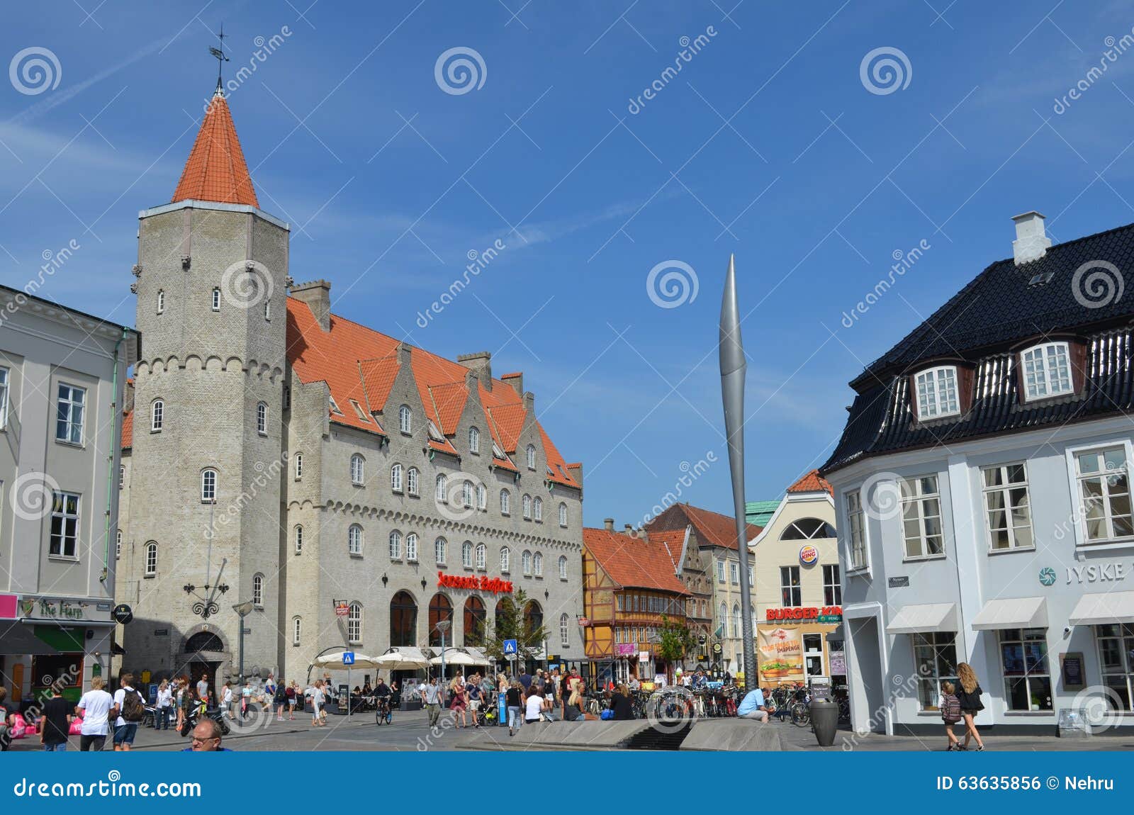 Aalborg , Denmark, August, 6, 2015 Editorial Photo - Image of heritage ...