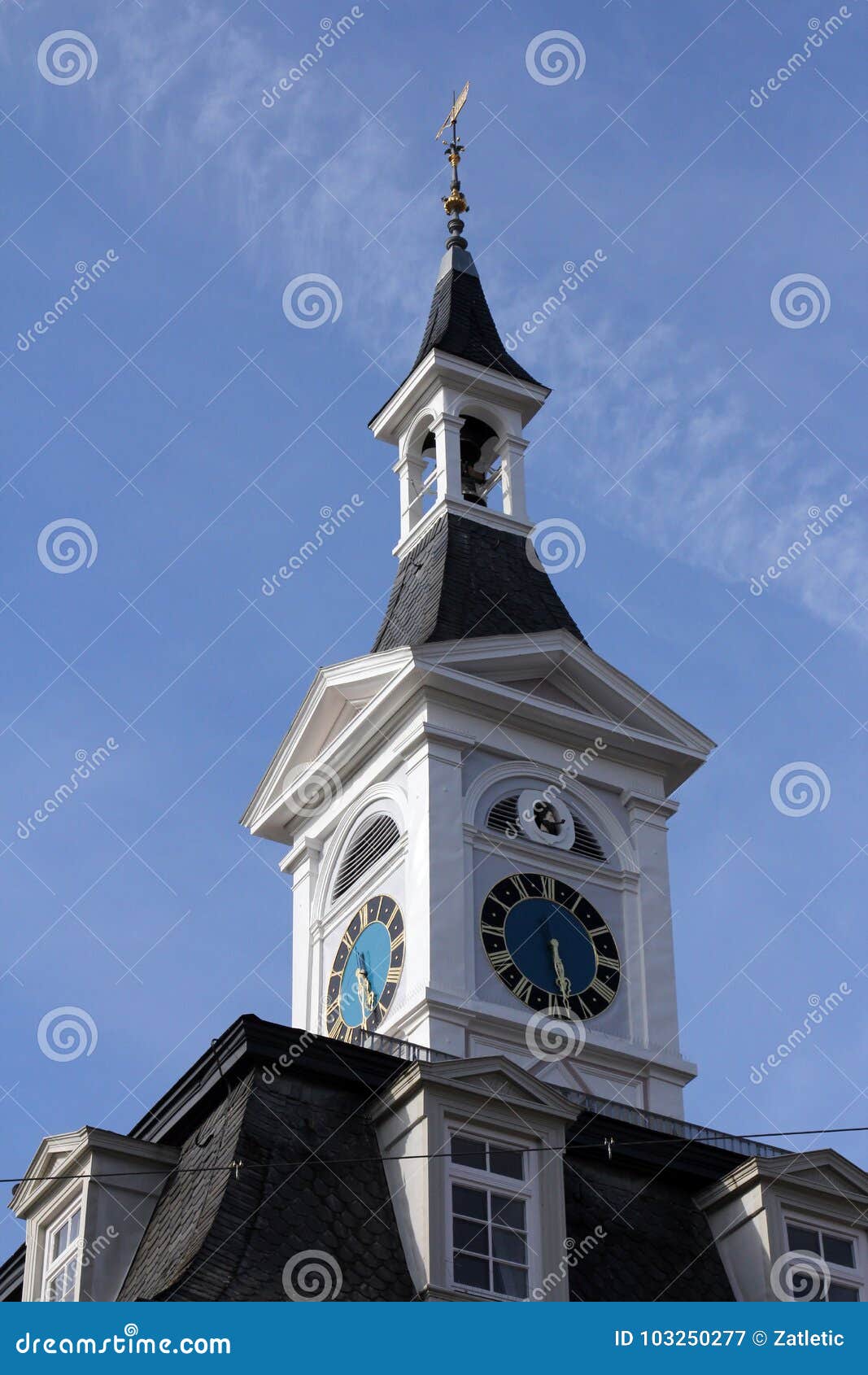 Aalen town hall, Germany stock image. Image of touristic - 103250277
