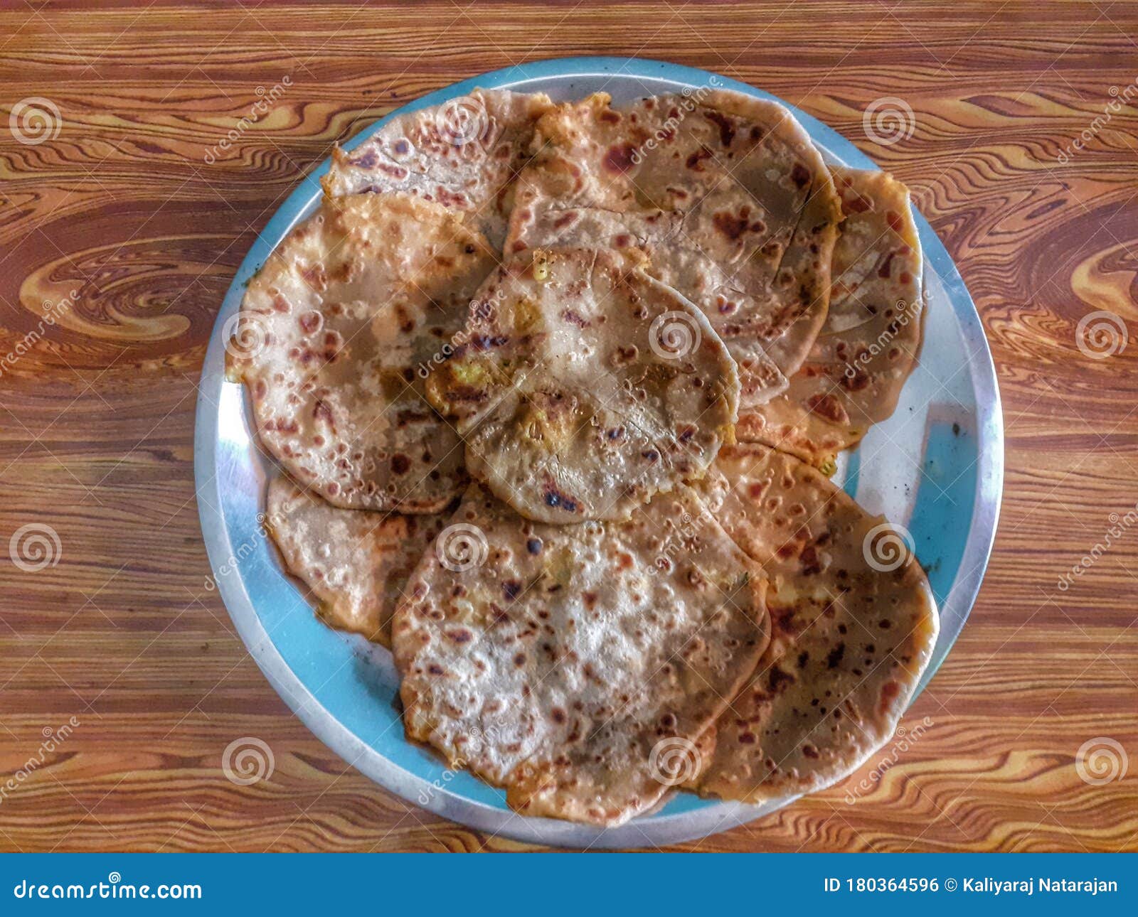 Aaloo Parotta North Indian Recipes . Stock Photo - Image of indian ...