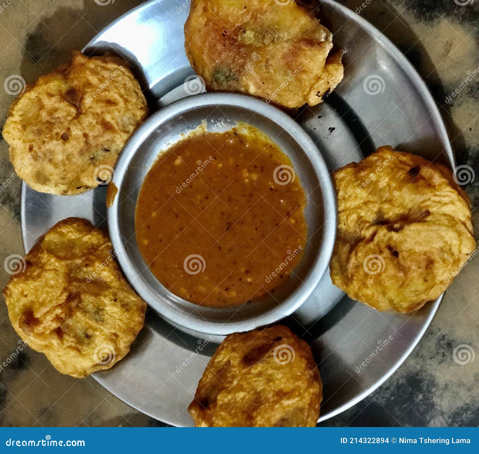 Aalu chop stock photo. Image of typical, dishes, chop - 214322894