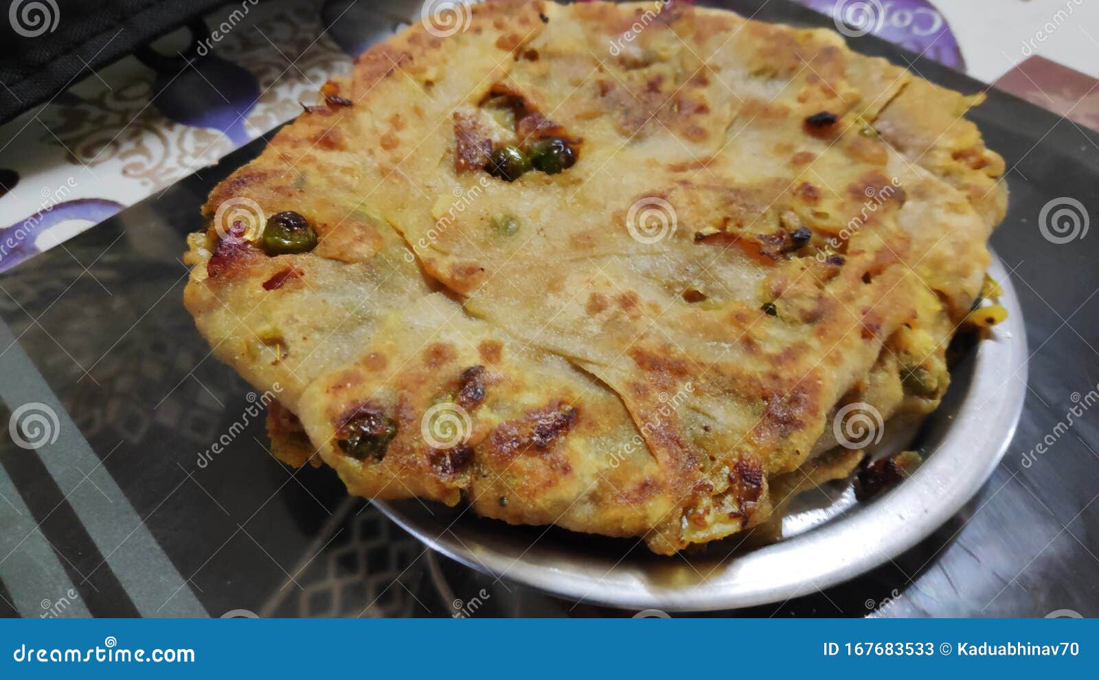 Aalu paratha stock image. Image of punjabifood, food - 167683533