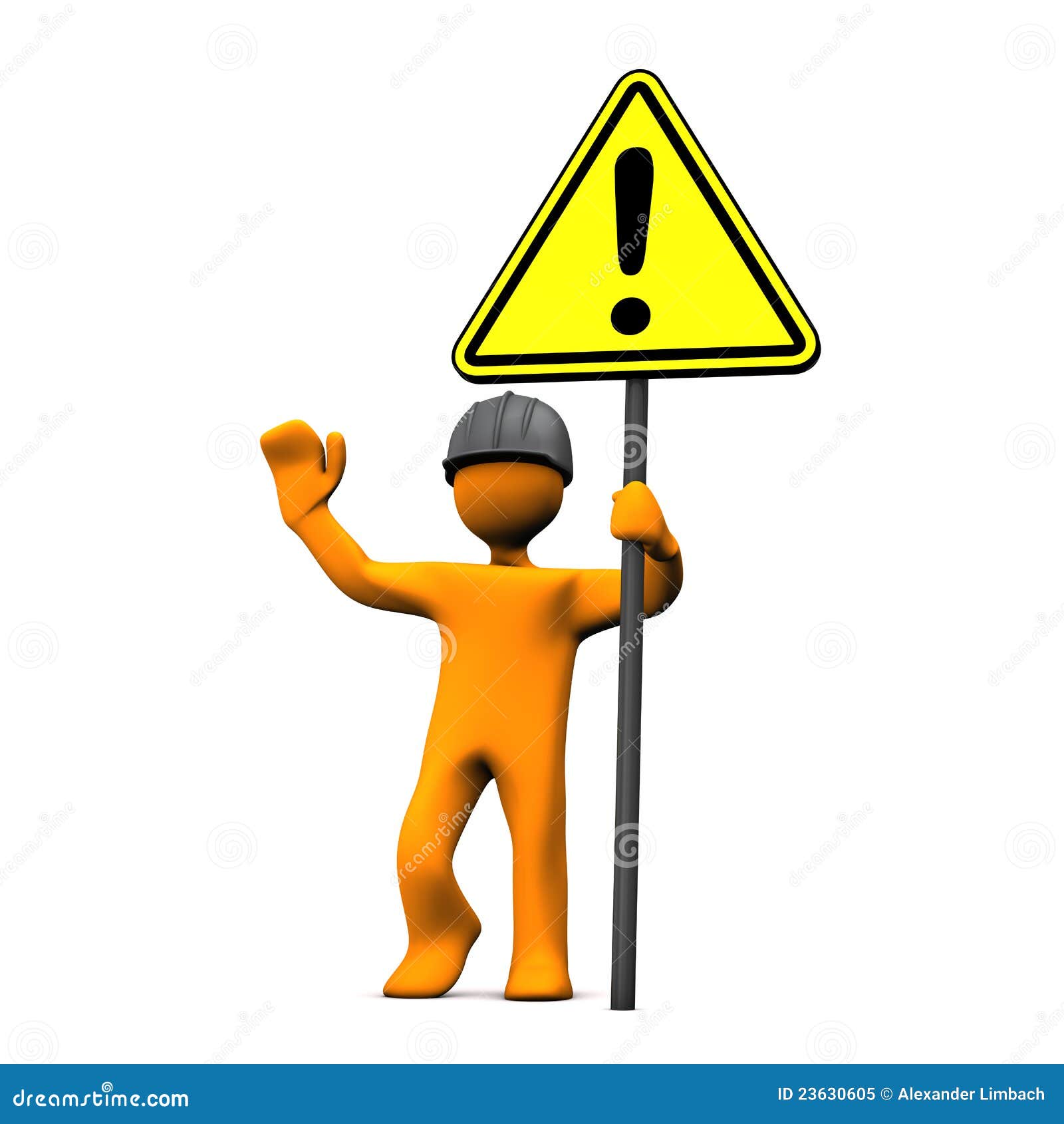 Aandacht stock illustratie. Illustration of vrachtwagenchauffeur - 23630605