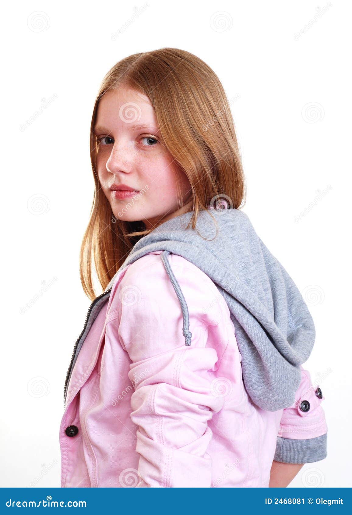 Aantrekkelijke Jonge Tiener Stock Afbeelding - Image of kijkt ...