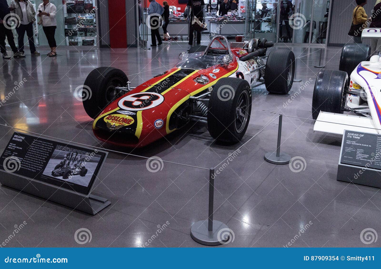 AAR 1968 Indy Eagle Rislone Special Numéro 3 Image stock éditorial ...
