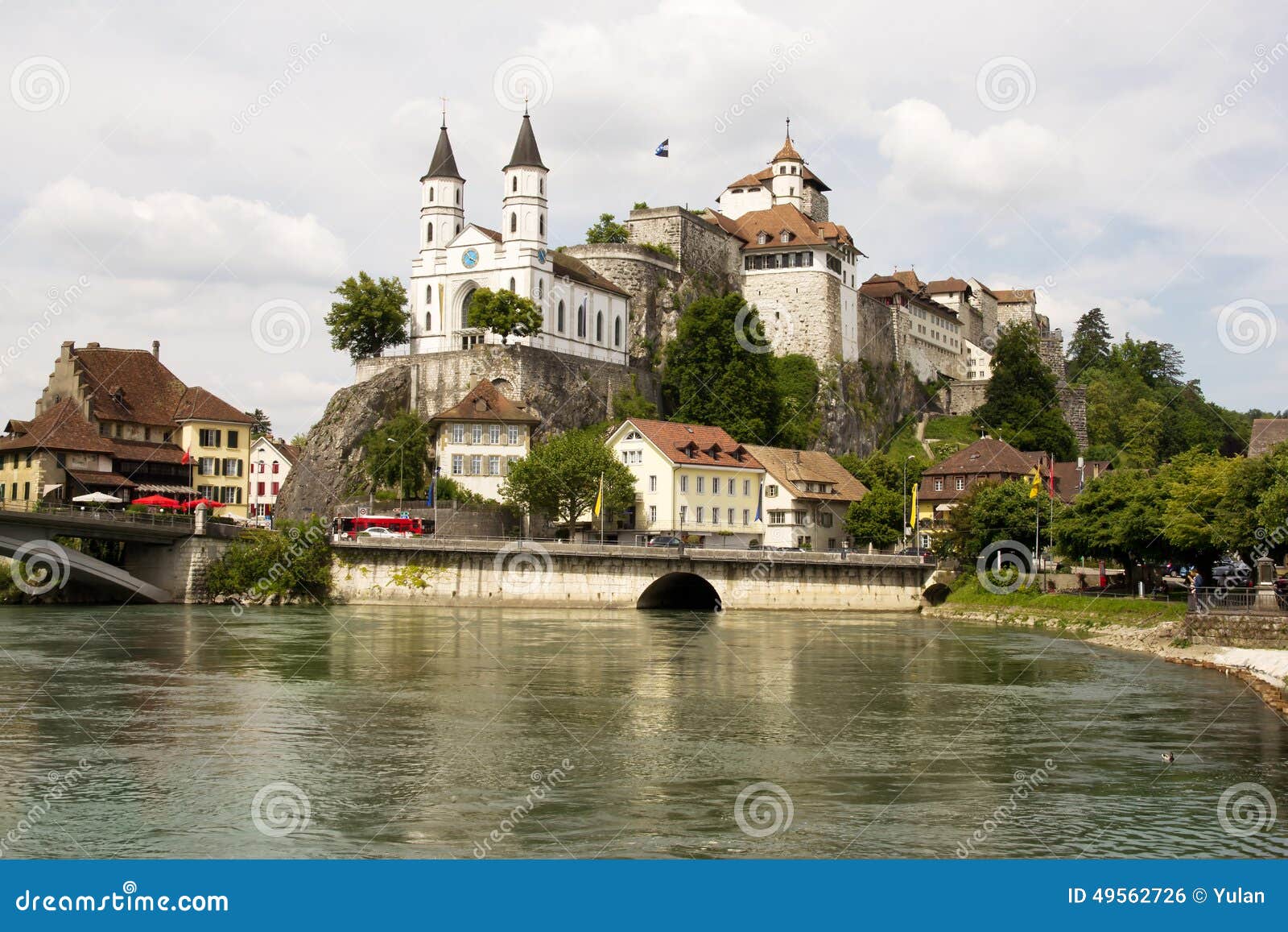 Aarburg castle stock photo. Image of historical, destination - 49562726