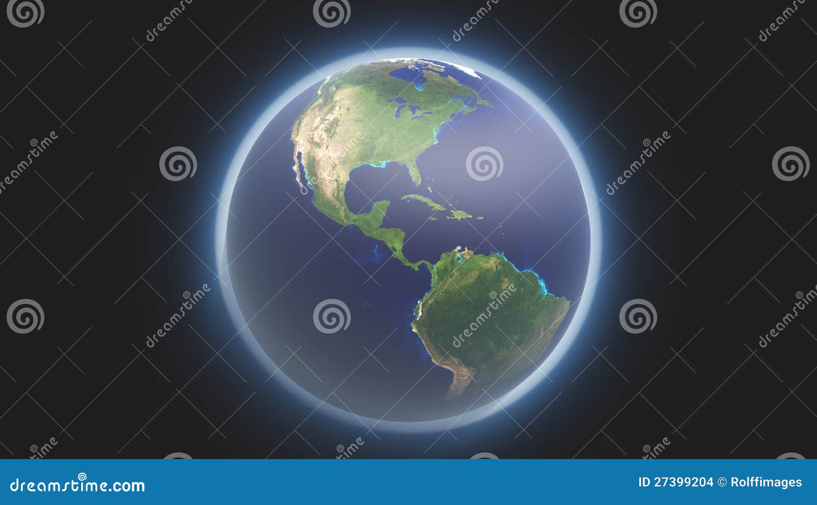 Aarde en atmosfeer stock illustratie. Illustration of europa - 27399204