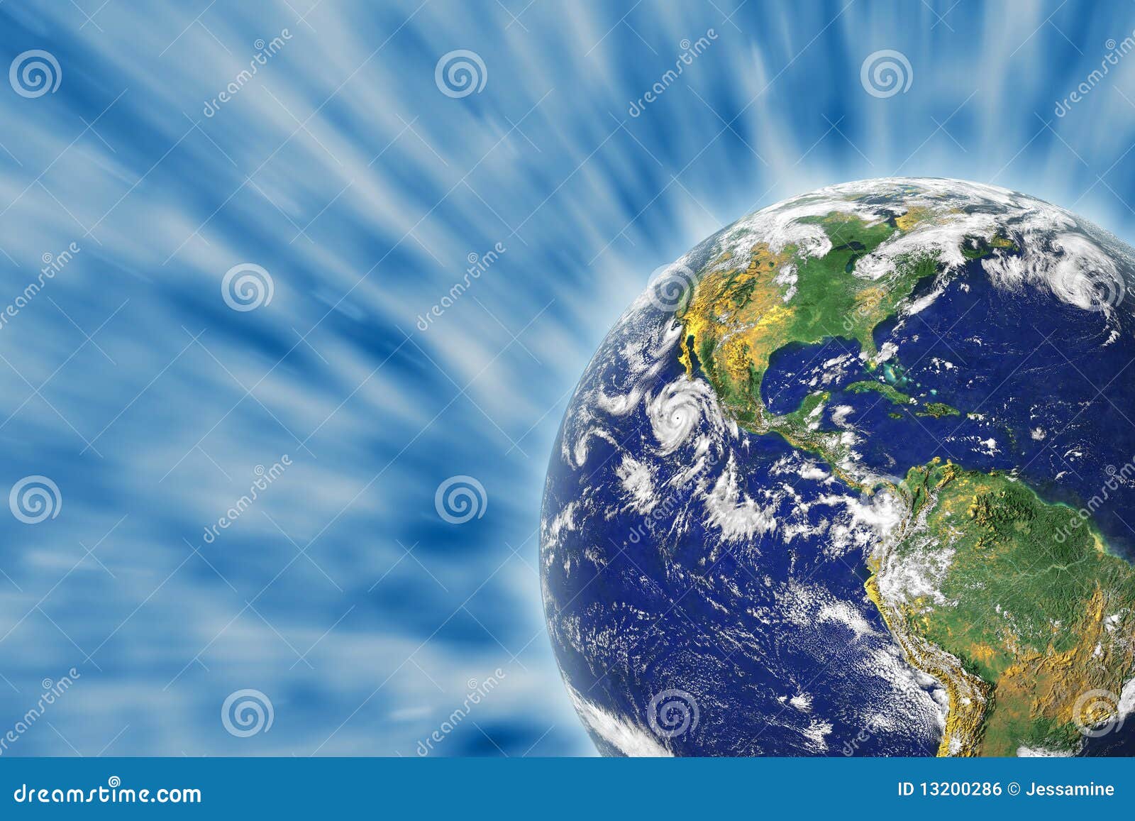 Aarde in Ruimte stock foto. Image of aarde, samenvatting - 13200286