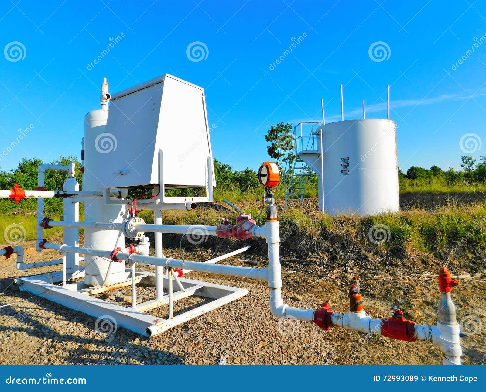 Aardgas goed stock afbeelding. Image of fossiel, barometer - 72993089