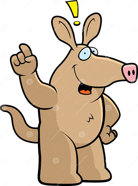 Aardvark Idea stock vector. Illustration of talking, aardvark - 11195444