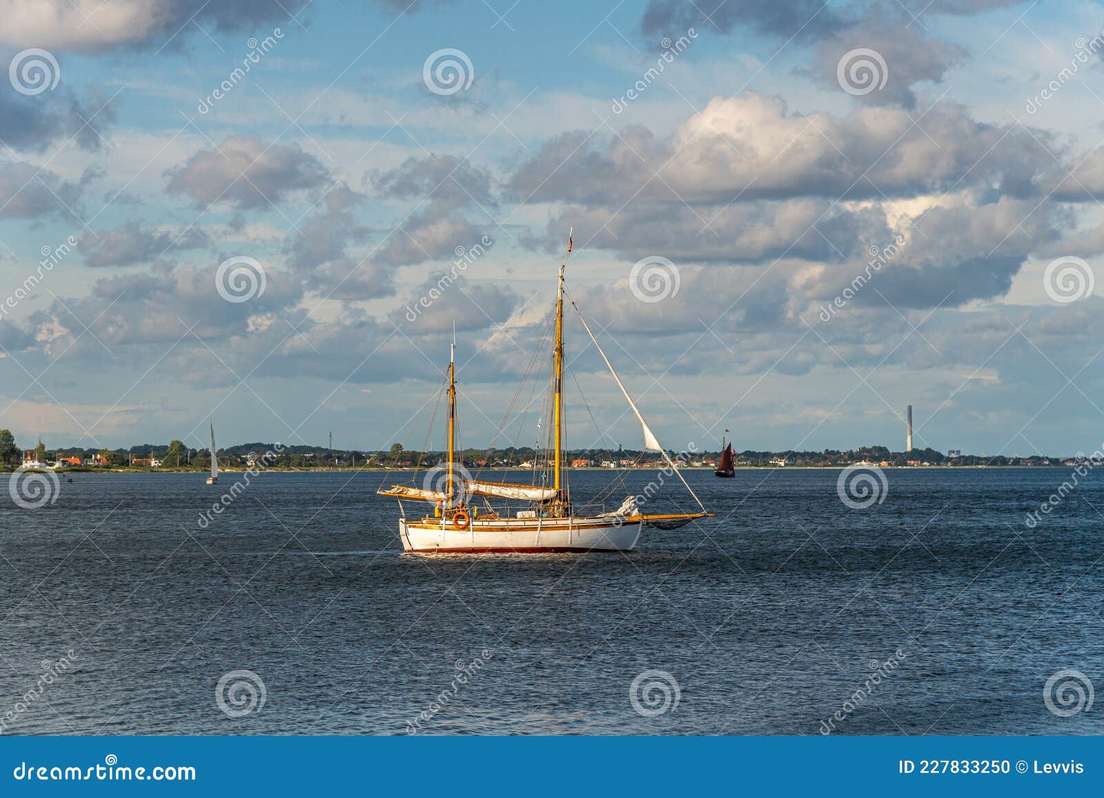 Aarhus Denmark, 17 August-2021 -Aarhus Bay in the Eastern Part of the ...