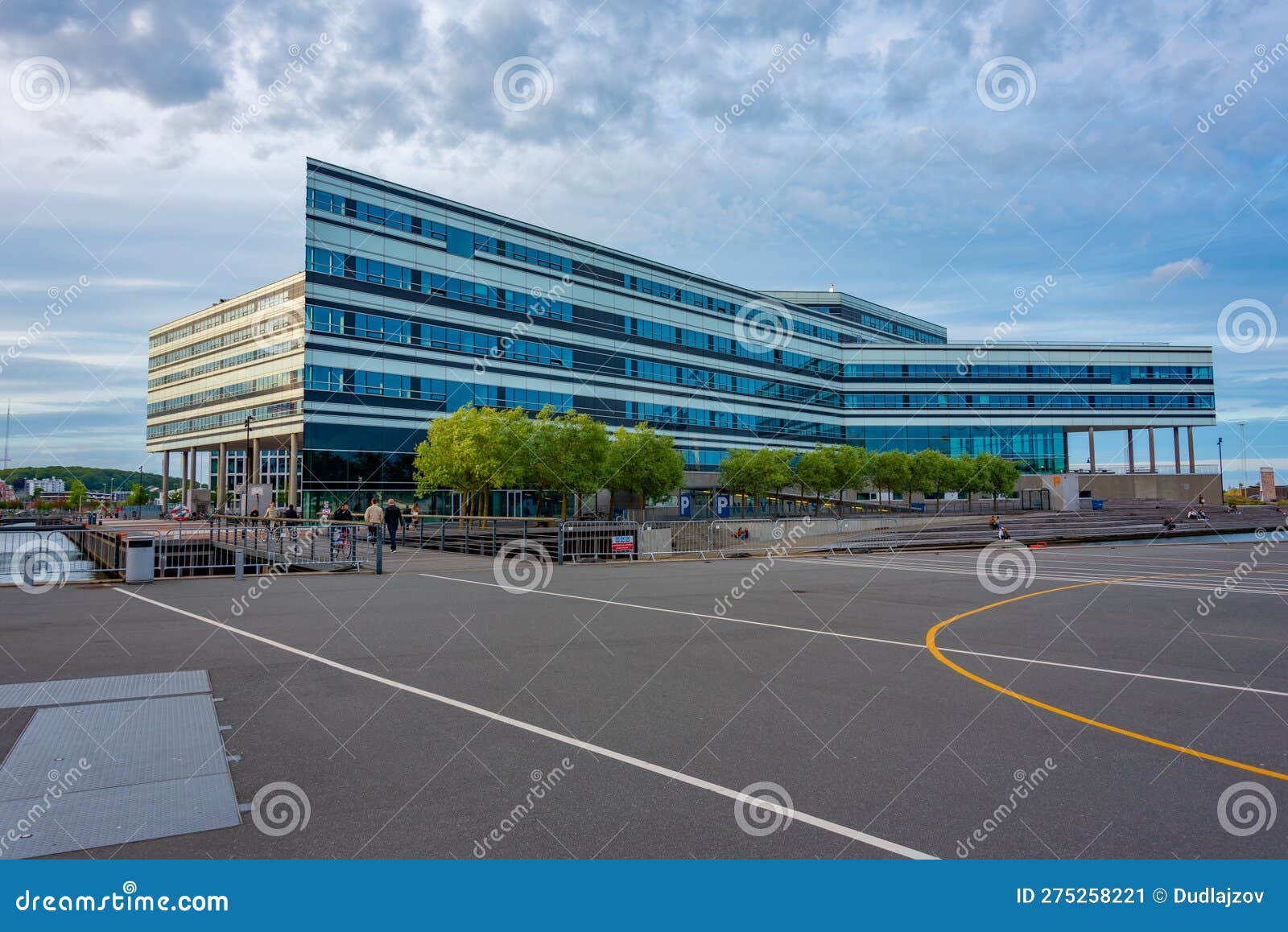 Aarhus, Denmark, June 14, 2022: Navitas Building in Aarhus, Denm ...