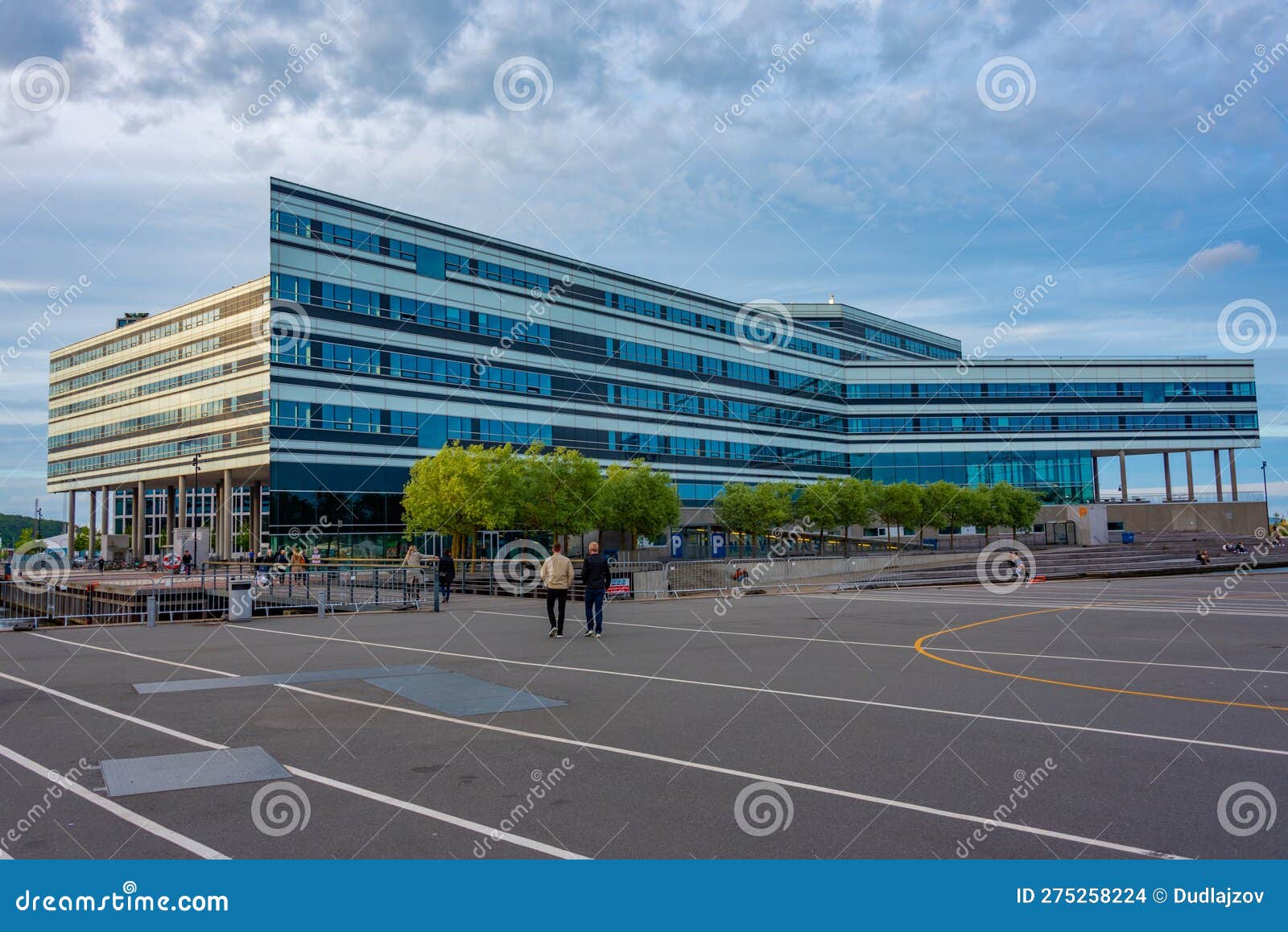 Aarhus, Denmark, June 14, 2022: Navitas Building in Aarhus, Denm ...
